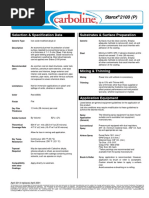 Carboline Product Description Guide | PDF | Epoxy | Coating
