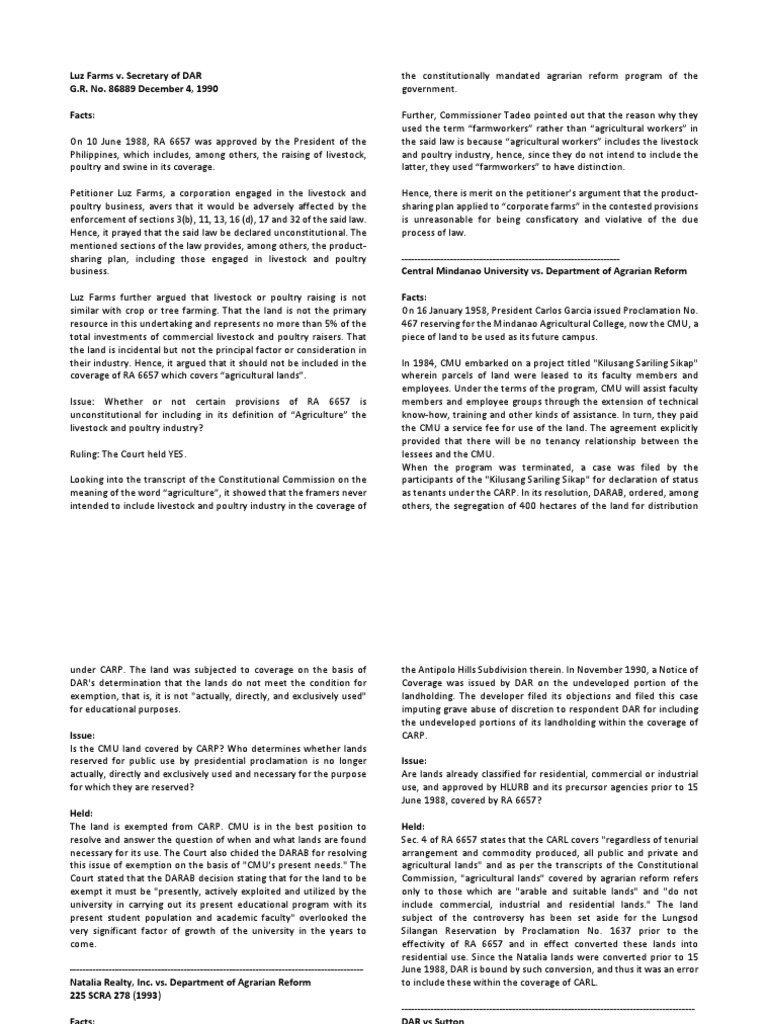 Alsl - Digests 2019 | PDF | Lease | Virtue