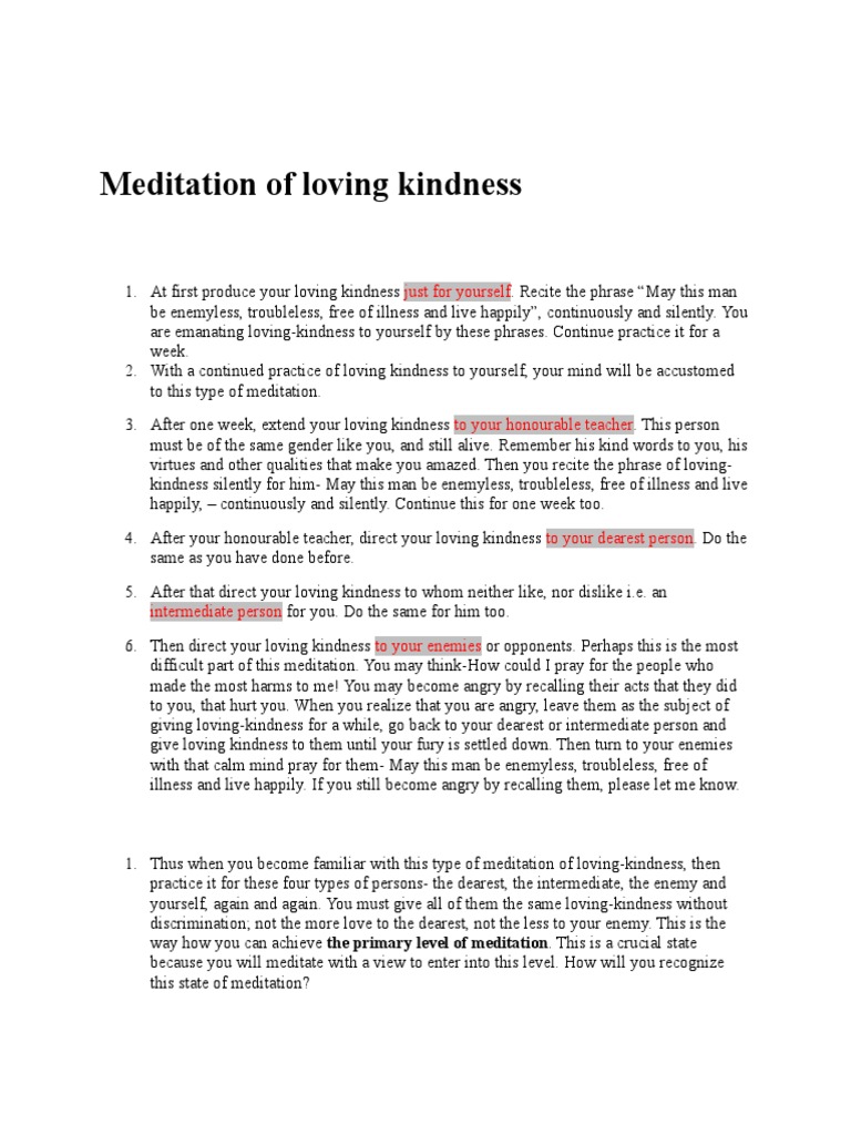 Cultivating Equanimity Through the Stages of Loving-Kindness Meditation ...