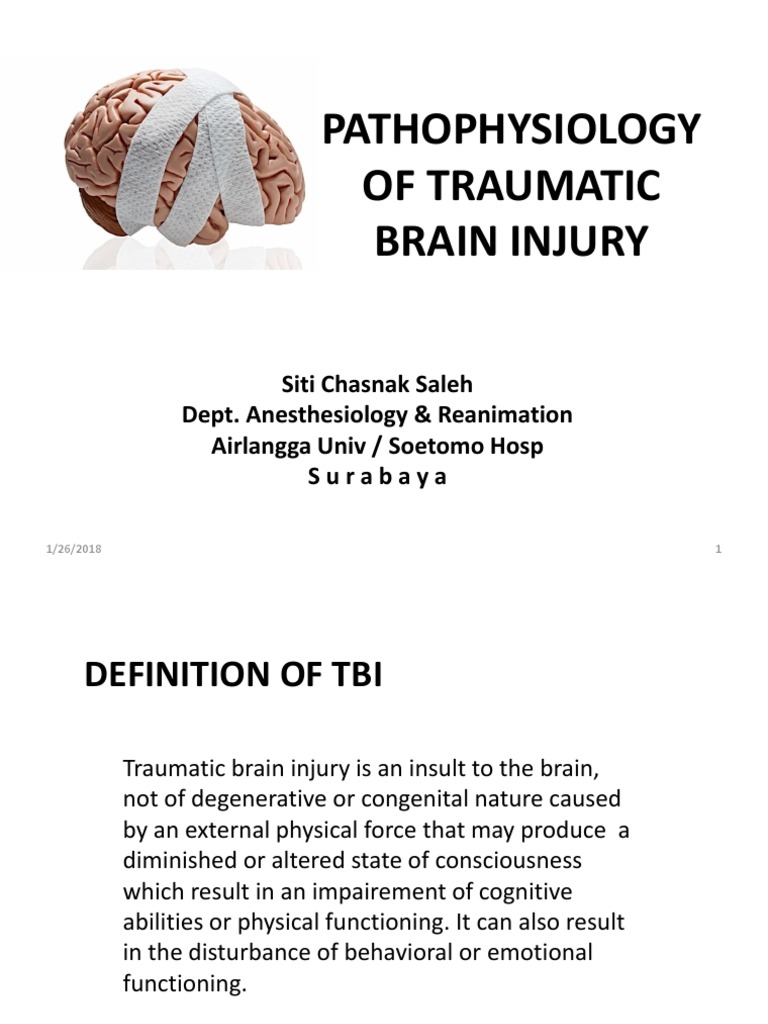 Pathophysiology of Traumatic Brain Injury | PDF | Traumatic Brain ...