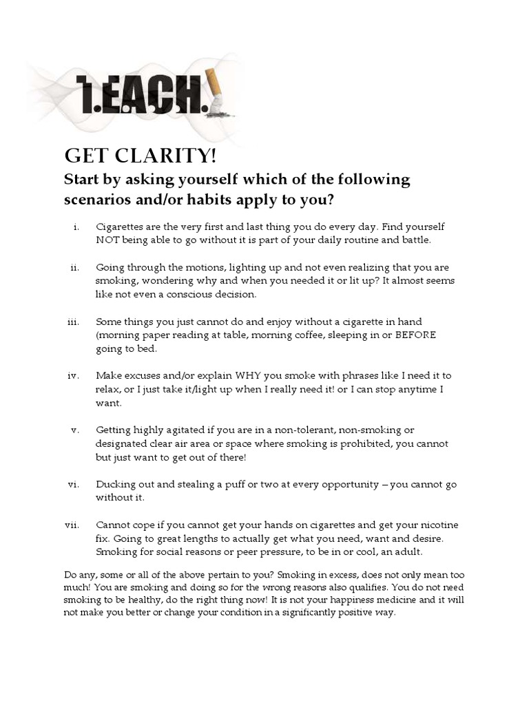 GET CLARITY Lesson 2 PDF | PDF | Self-Improvement | Lifestyle