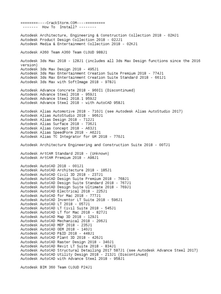 How To Install - Crack | PDF | Autodesk | Auto Cad