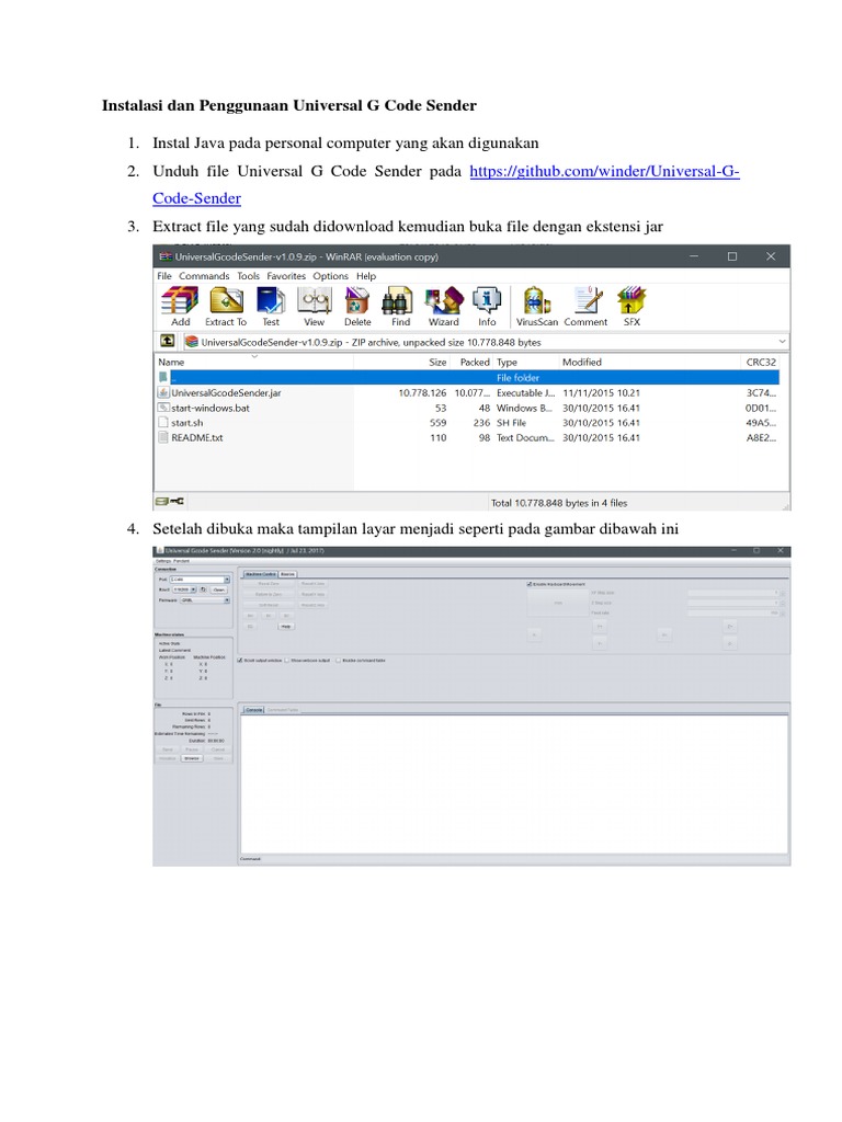 Universal G Code Sender | PDF