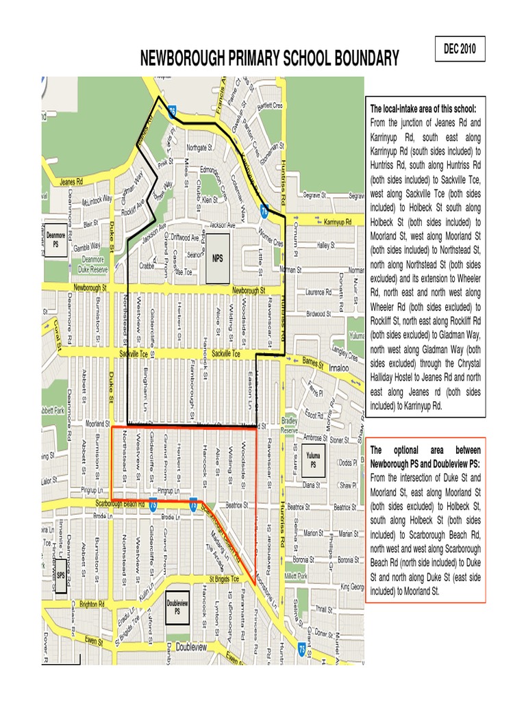 Newborough Primary School Zone | PDF