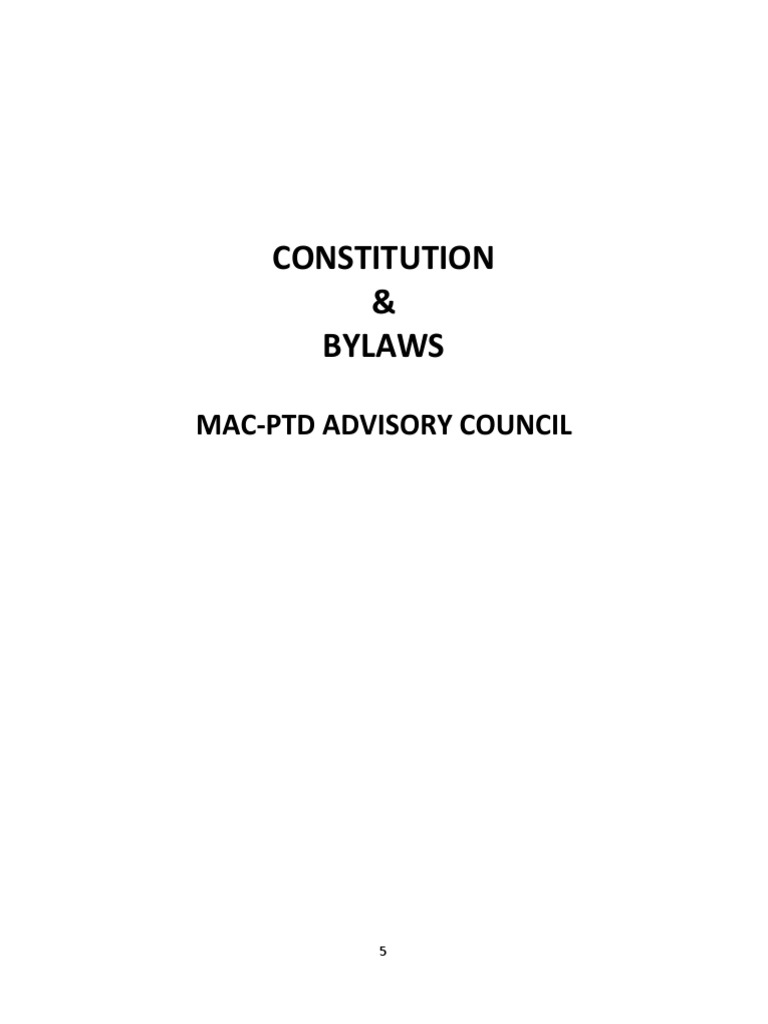 Advisory Council Roles and Responsibilities-3 | PDF | Member State Of ...
