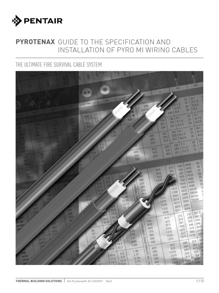 Guide To The Specification and Installation of Pyro Mi Wiring Cables ...
