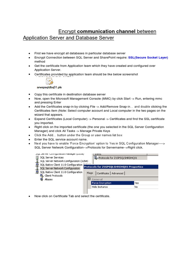 Encrypt Communication Channel | PDF | Business