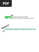 IMPS Process Flow | PDF | Payments | Financial Transaction