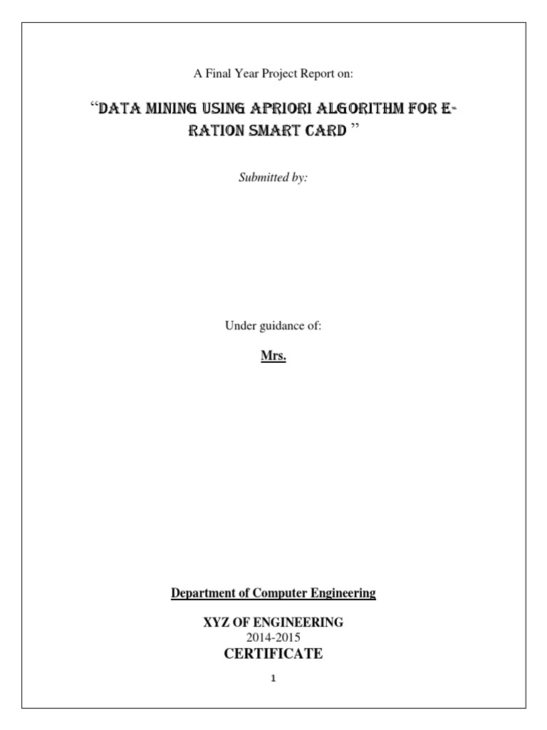 E Ration Card Report | PDF | Software Testing | Software Engineering