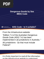 IMDG Code Overview and Guidelines | PDF | Dangerous Goods | Physical ...