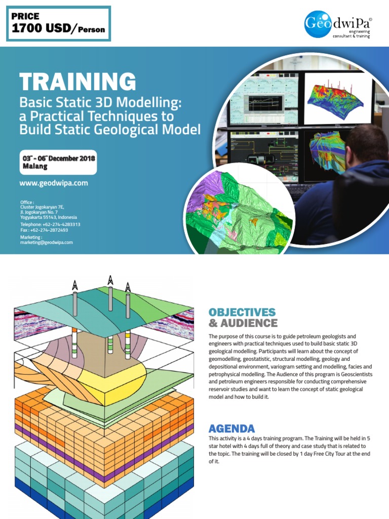 Basic Static 3D Modeling | PDF | Geology | Science
