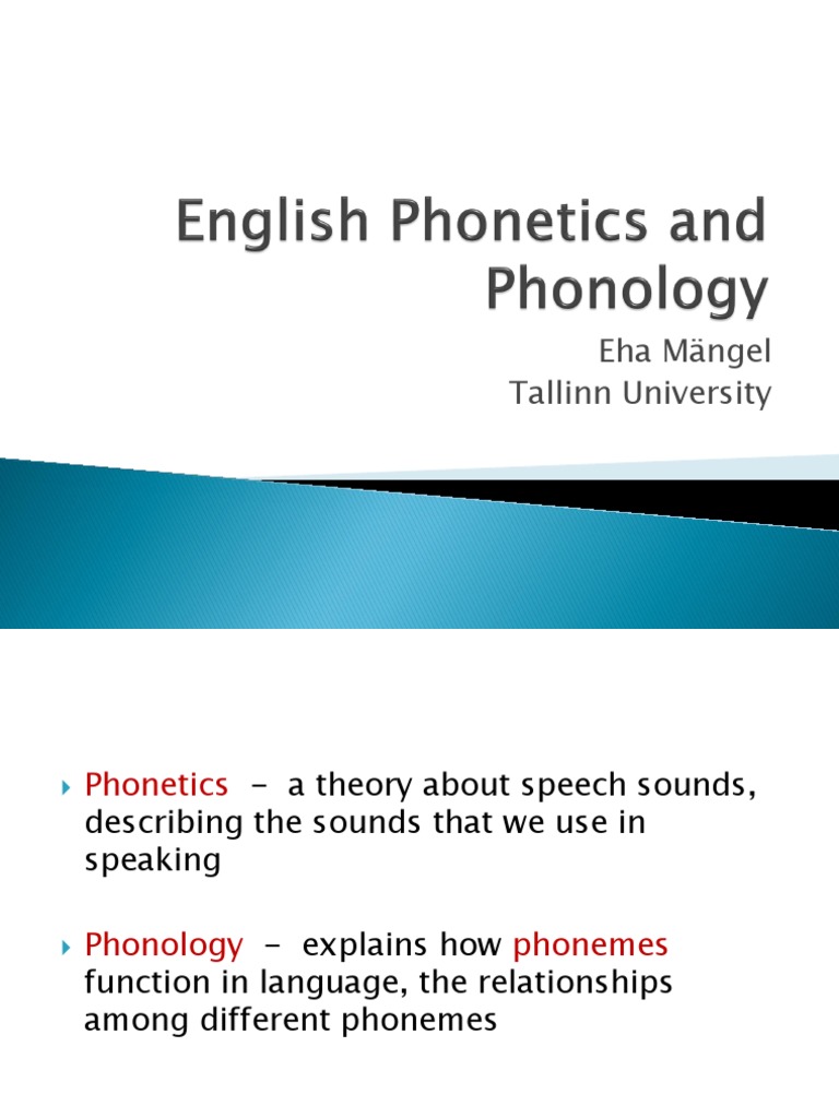 English Phonetics and Phonology - Vowels | PDF | Phoneme | Oral ...