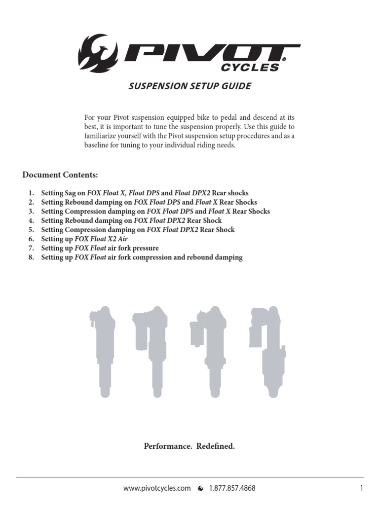 Suspension Setup Guide: Document Contents | PDF | Vehicle Technology ...