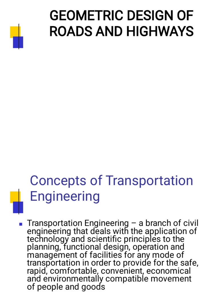 Geometric Design Standards for Roads | PDF | Road | Traffic