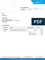 Invoice Hotel Traveloka 4.597.002 | PDF