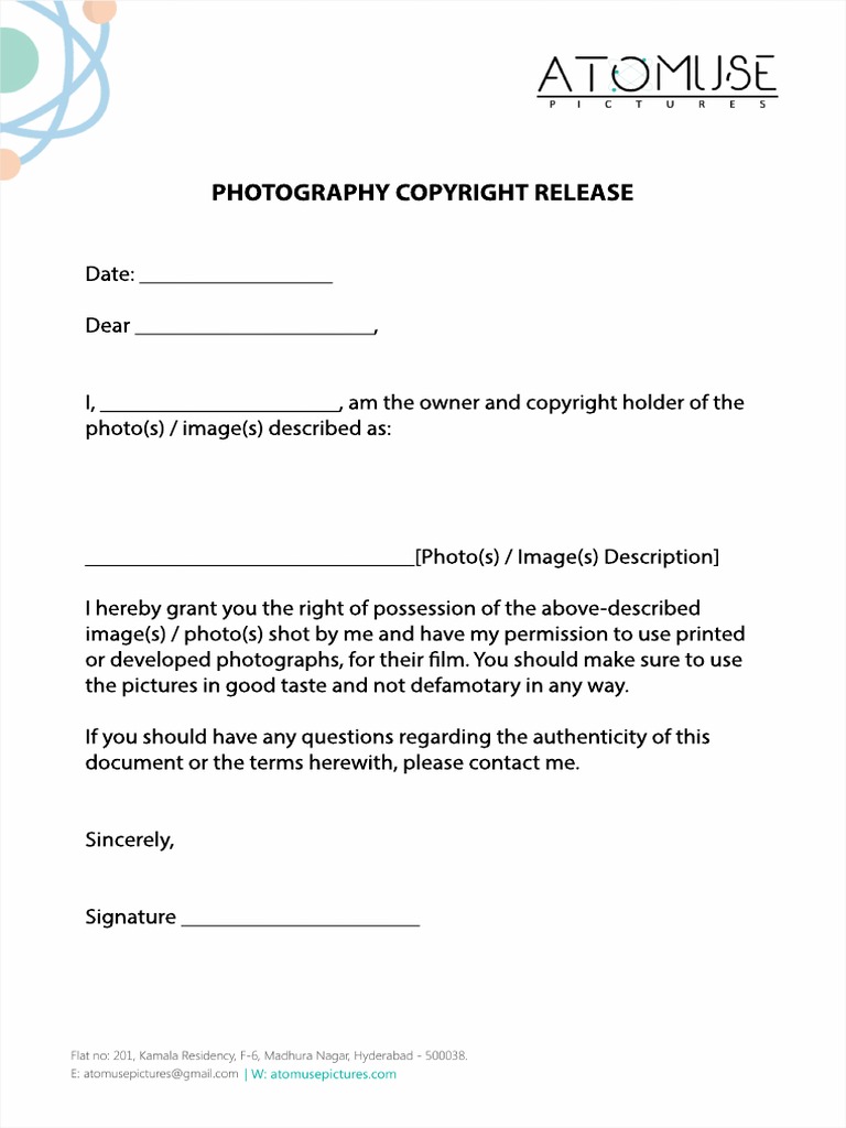 Photo Release Form | PDF