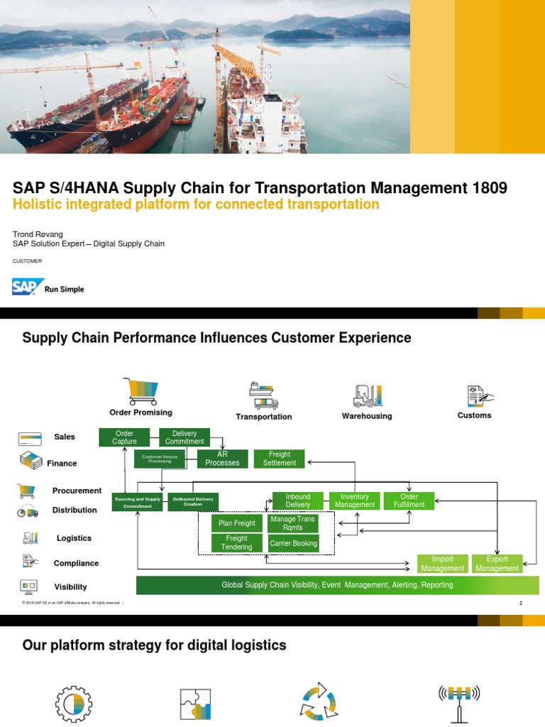 Transportation Management TM | PDF | Cargo | Logistics
