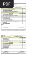 CNC Daily Maintenance Checklist | PDF