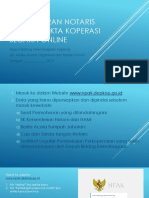 Contoh Akta Pendirian Yayasan | PDF | Komputer