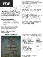 Emcee Script para Sa Induction Ceremony 2019 | PDF