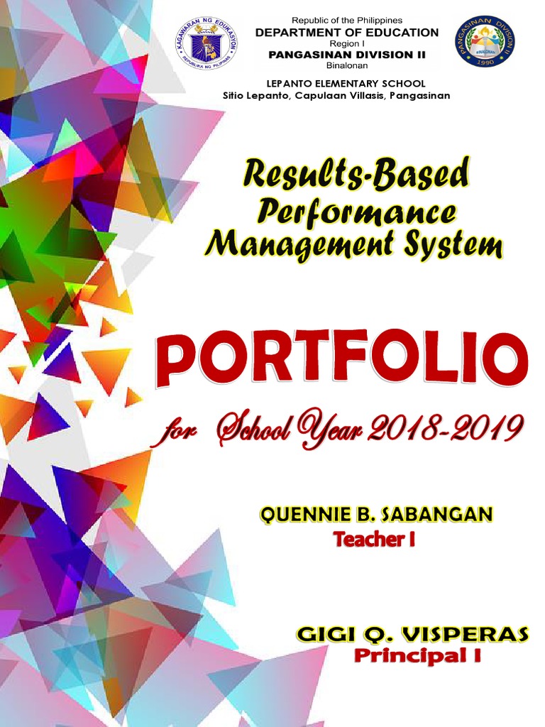 RPMS Cover With KRA's | PDF