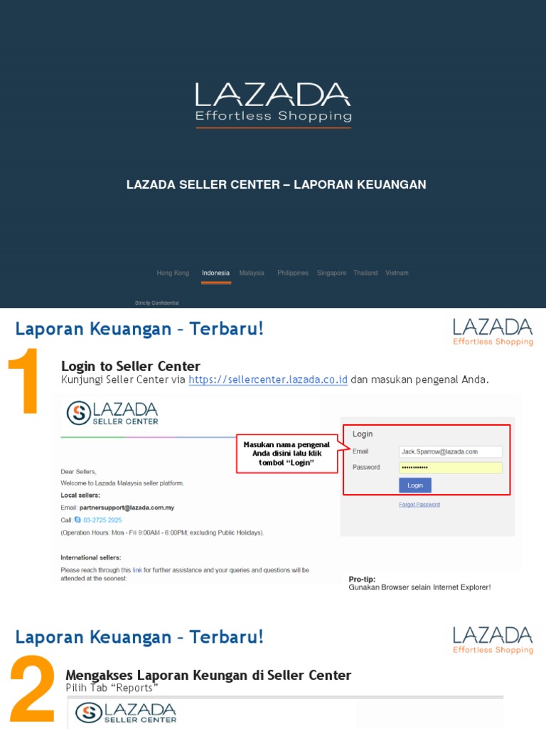 Laporan Keuangan Lazada | PDF