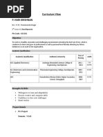 Tour Programme Format | PDF