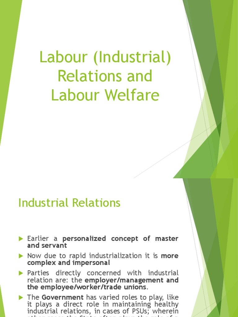 Labour Welfare and Its Types | PDF | Industrial Relations | Trade Union