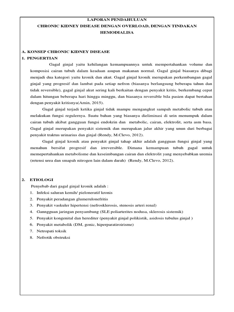 LP CKD HD Overload | PDF