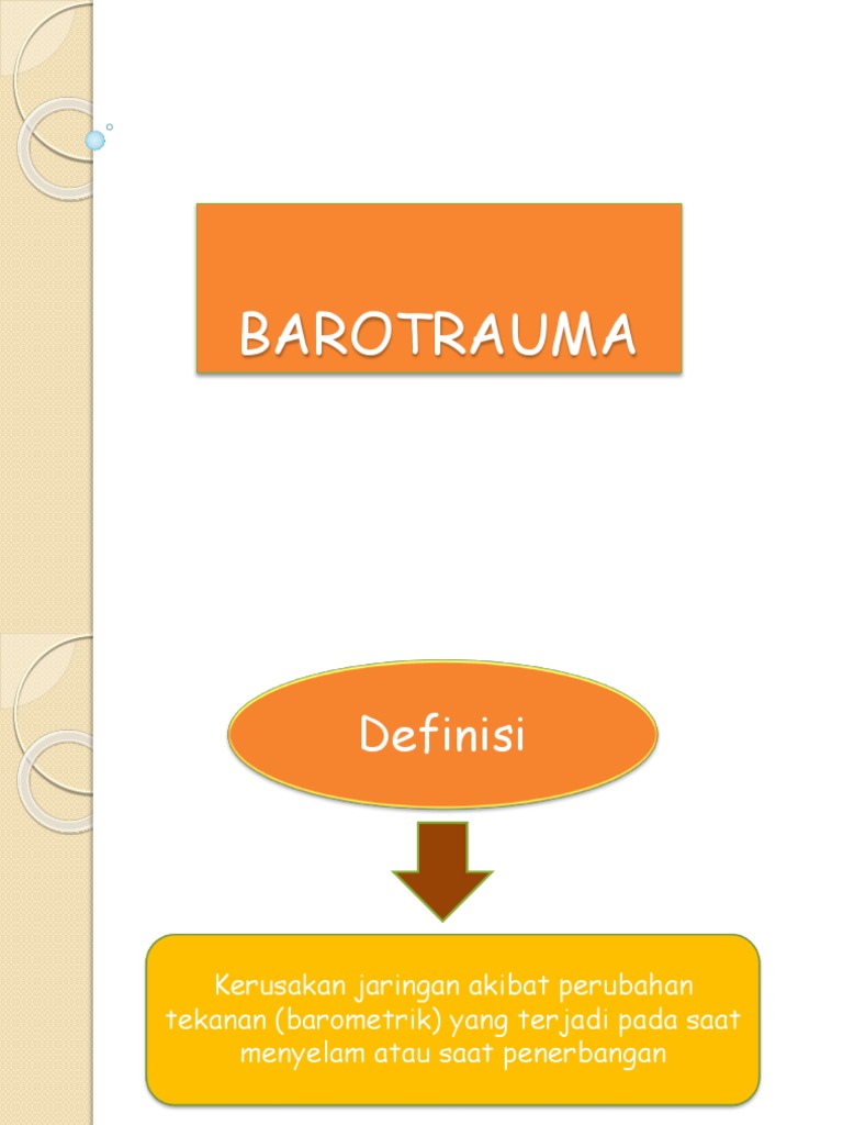 Barotrauma | PDF