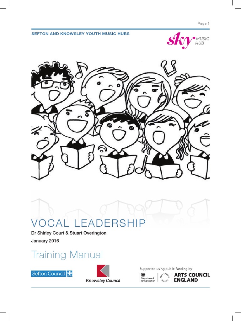 Vocal Leadership Training Manual 2017 PDF | PDF | Singing | Songs