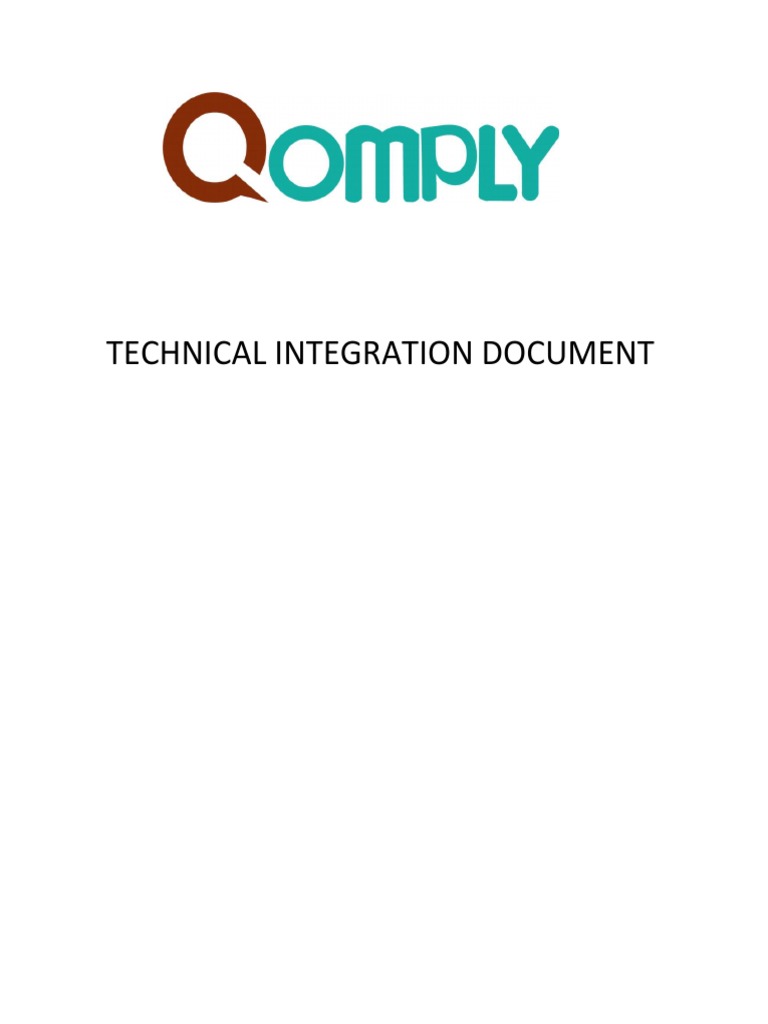 Technical Integration API Guide | PDF | Cyberspace | Software