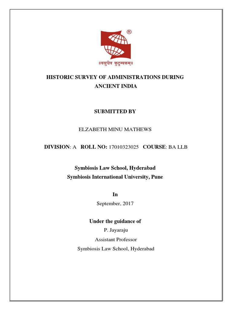 Ancient Administrations | PDF