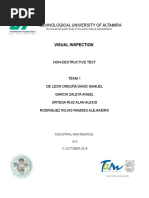 Visual Inspection Procedure | PDF | Welding | Construction