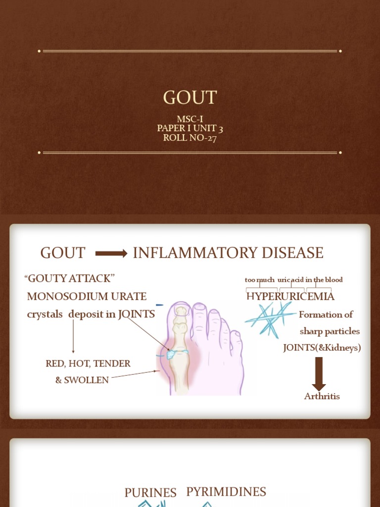 Gout | PDF | Gout | Medicine