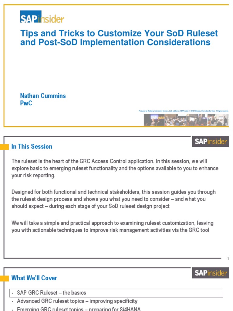 GRC Ruleset Examples | PDF | Audit | Information Security