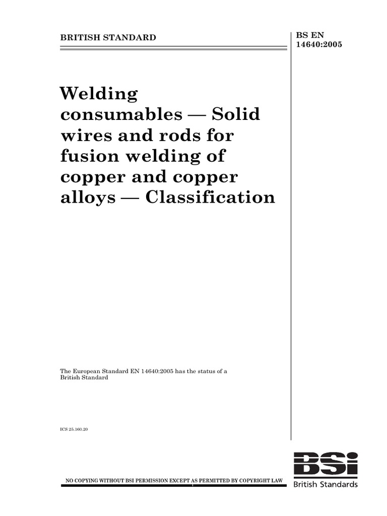 BS en 14640-2005 PDF | PDF