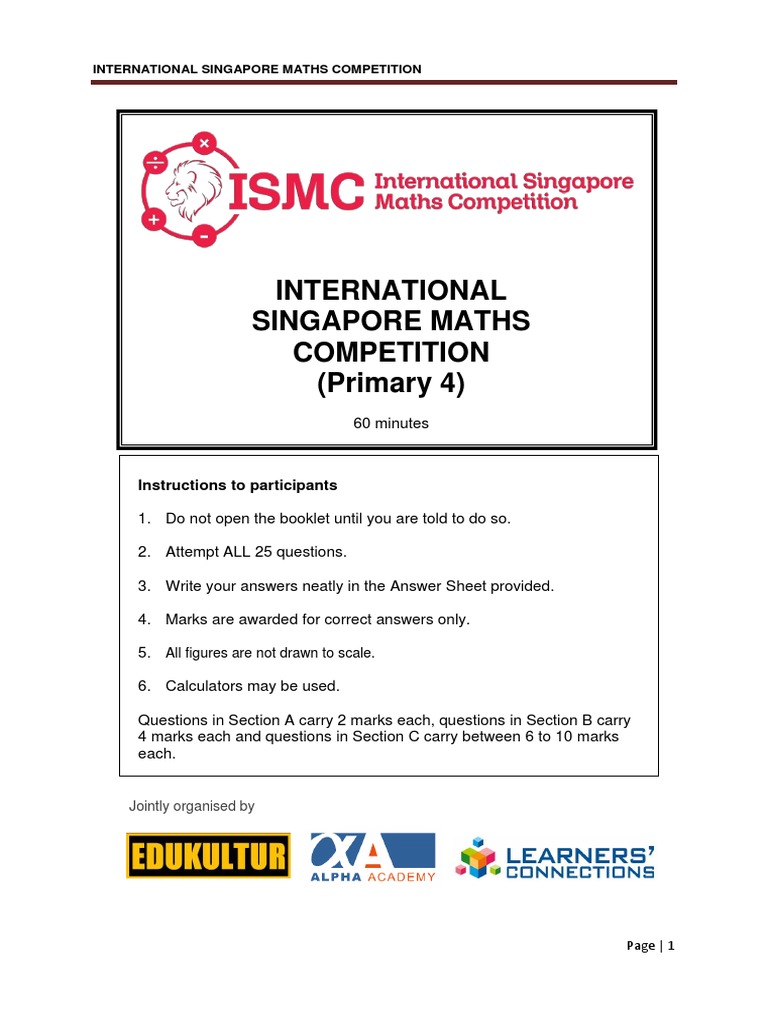 Ismc | PDF | Teaching Mathematics