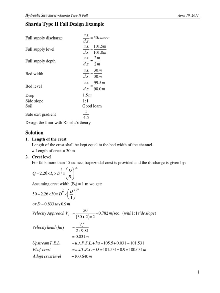 CE404 Sarda Type II Fall Problem PDF | PDF | Brick | Pressure