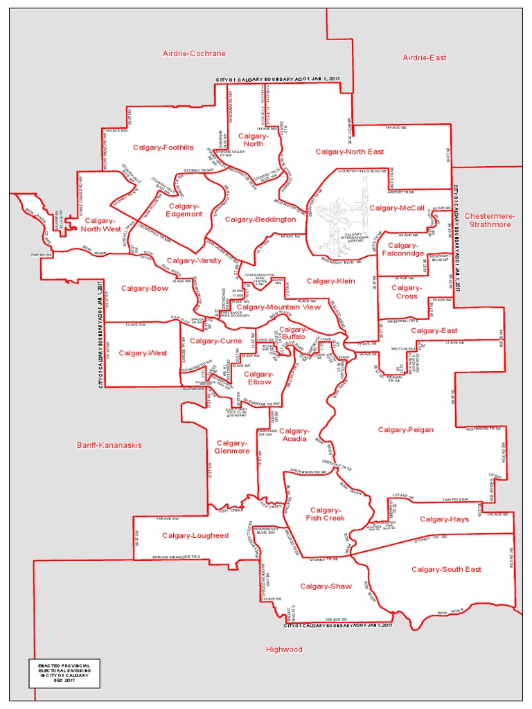 Calgary 2019 Boundaries | PDF