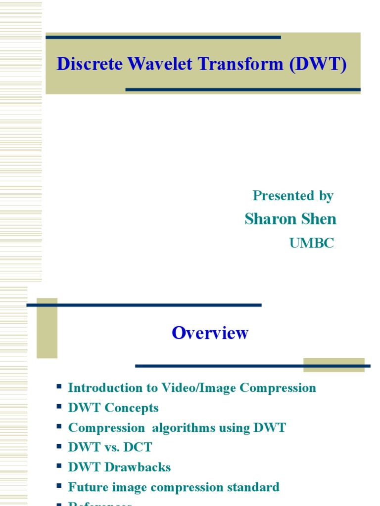 DWT Compression Techniques Overview | PDF | Data Compression | Wavelet