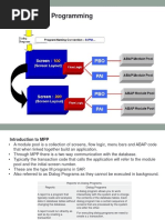 Table Control Using Wizard in Module Pool Programming | PDF | Sql | Databases