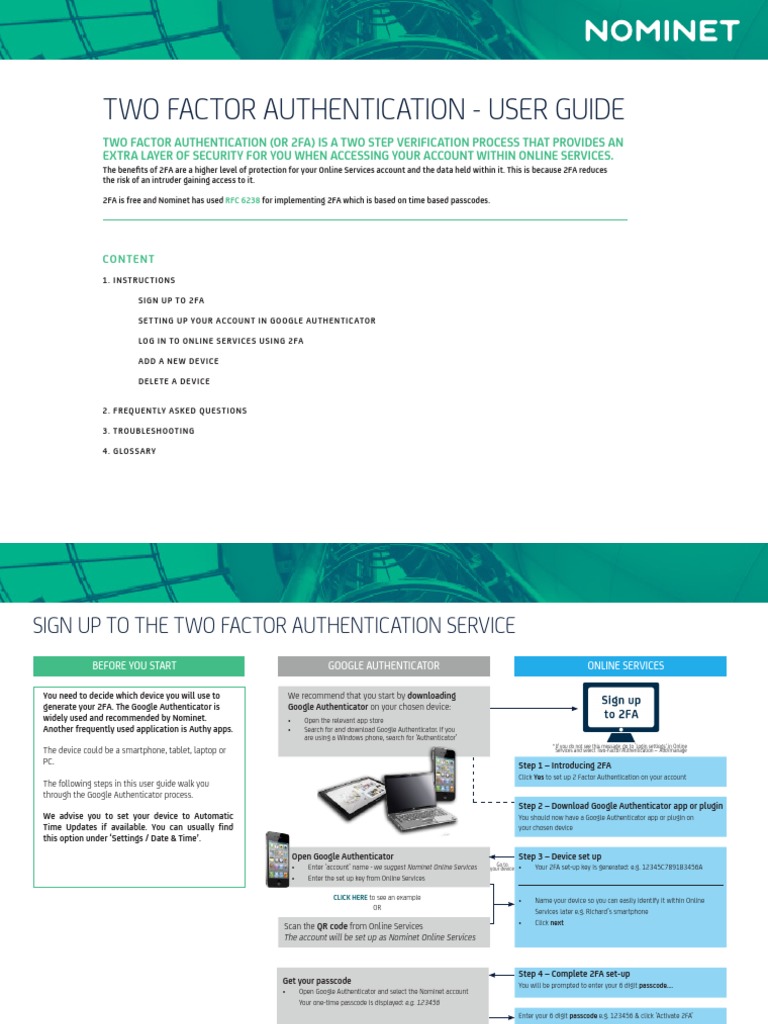 Two Factor Authentication Guide | PDF | Password | Authentication