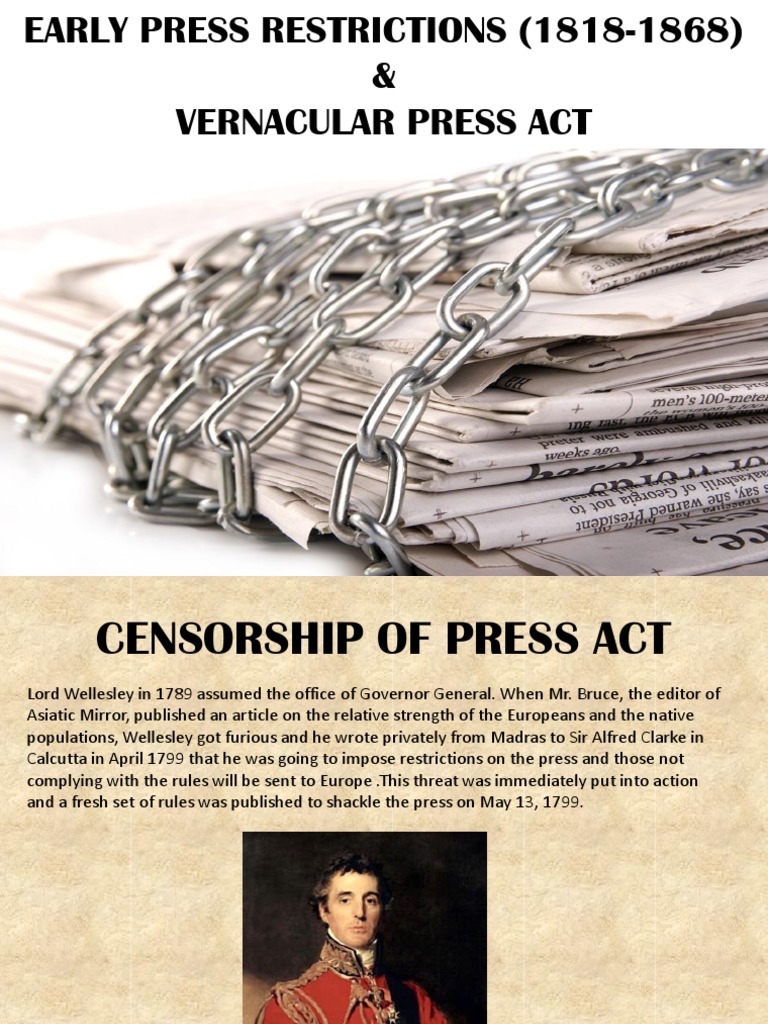 Early Press Restrictions | PDF | Freedom Of The Press | Communication