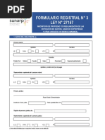 Formulario Registral N°1 Ley 27157 Propiedad Exclusiva | PDF | Propiedad | Derecho Civil (Common ...
