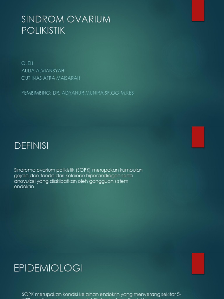 Sindrom Ovarium Polikistik | PDF