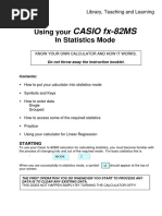 1 Var Stats | PDF | Menu (Computing) | Statistics