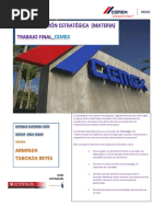 Análisis Foda de Cemex | PDF | Análisis FODA | Cliente