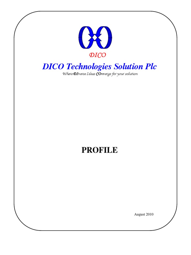 DICO Technologies Profile | PDF | Telecommunication | Computer Network