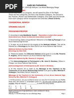 Blessing and Turn Over Ceremony of Admin Building Emcee Script | PDF ...